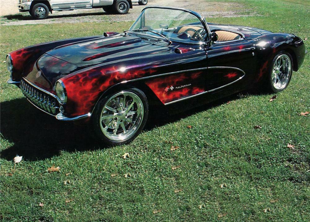 1957 CHEVROLET CORVETTE CUSTOM CONVERTIBLE