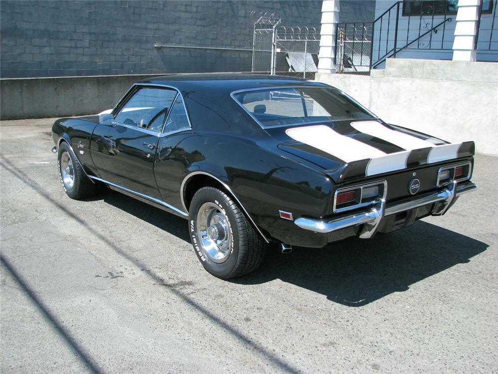 1968 CHEVROLET CAMARO SS COUPE - Rear 3/4 - 61072