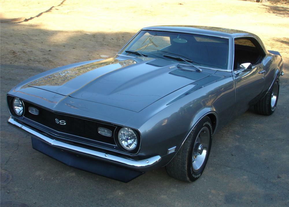 1968 CHEVROLET CAMARO SS CUSTOM COUPE - Front 3/4 - 61099