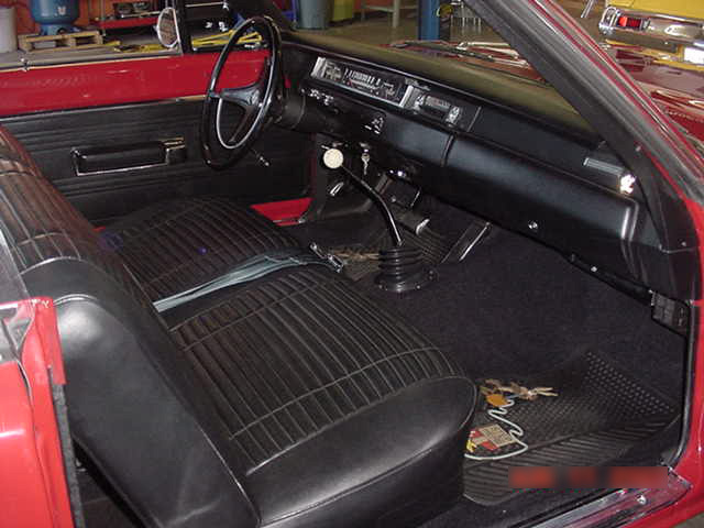 1969 PLYMOUTH ROAD RUNNER 2 DOOR HARDTOP - Interior - 61187