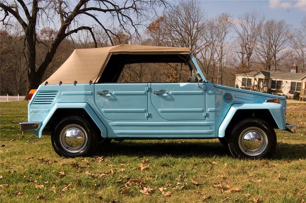 1973 VOLKSWAGEN THING CONVERTIBLE - Side Profile - 63877
