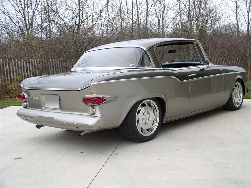 1960 STUDEBAKER LARK CUSTOM 2 DOOR HARDTOP - Rear 3/4 - 64031