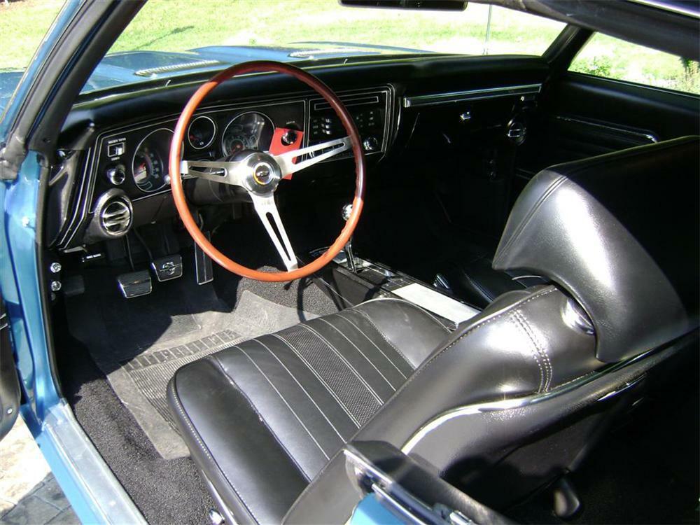 1969 CHEVROLET CHEVELLE SS 396 2 DOOR COUPE - Interior - 65959