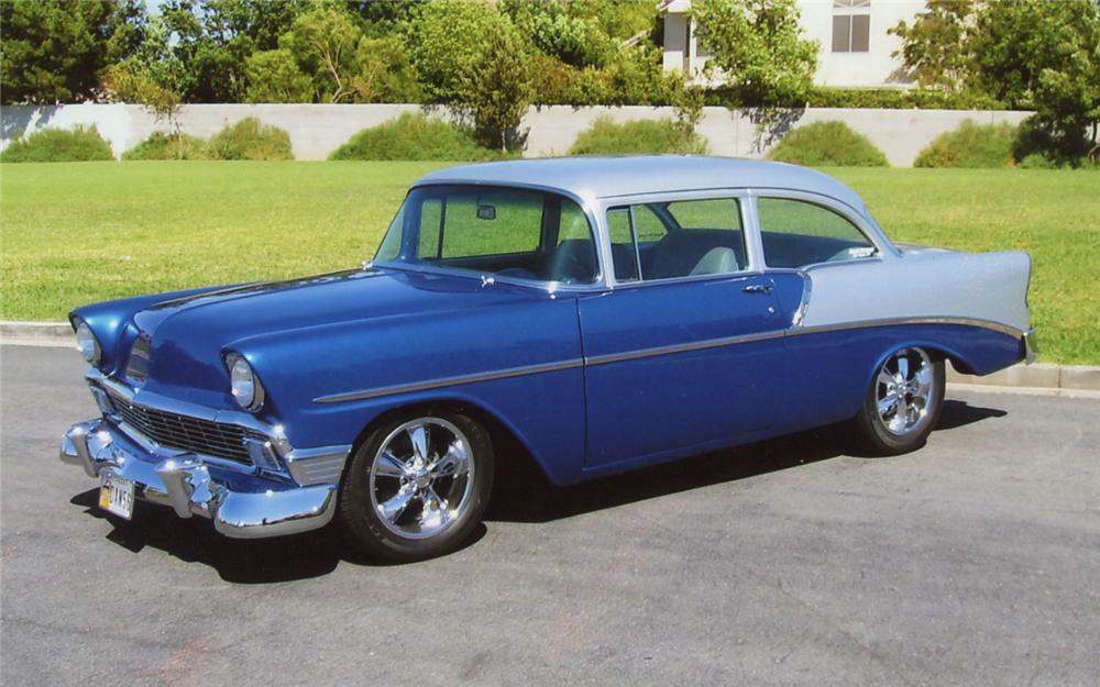 1956 CHEVROLET 150 CUSTOM 2 DOOR SEDAN
