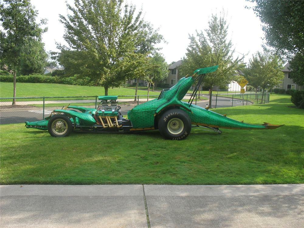 2007 CUSTOM BUILT DRAGON RACE CAR "DRAKKO" - Side Profile - 66162