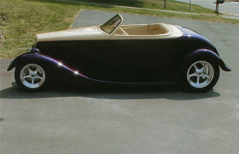 1933 FORD BOYDSTER III 2 DOOR ROADSTER - Side Profile - 66191