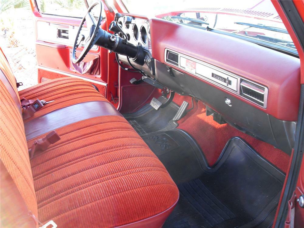 1978 CHEVROLET C-10 CUSTOM PICKUP - Interior - 66371