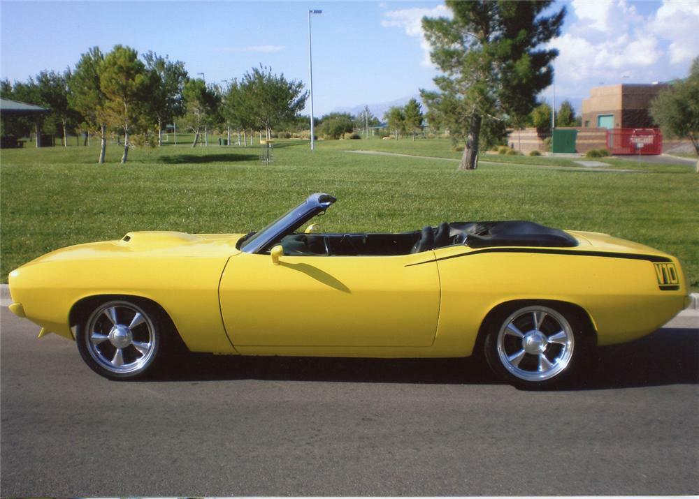 1970 PLYMOUTH BARRACUDA CUSTOM CONVERTIBLE