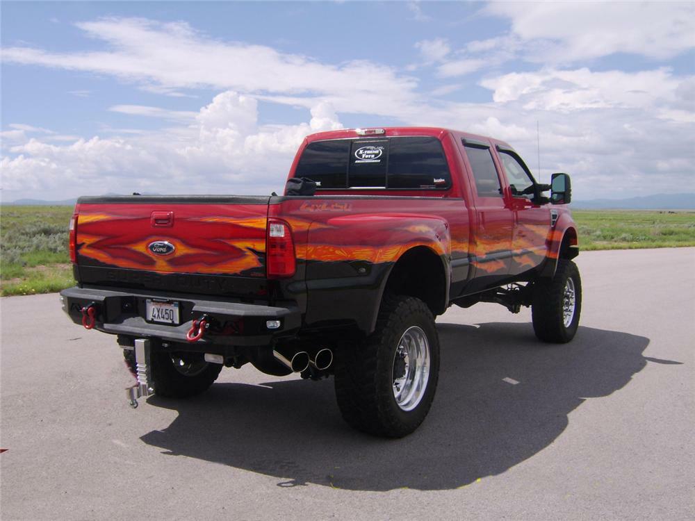 2008 FORD F-450 CUSTOM PICKUP - Rear 3/4 - 66406