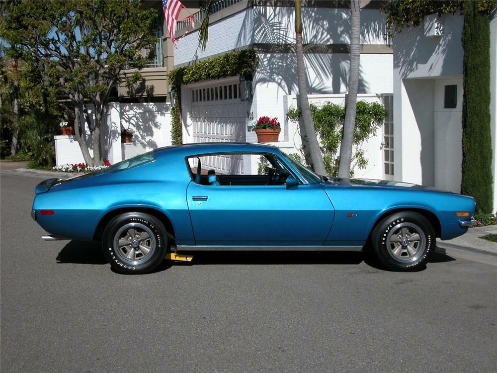 1970 CHEVROLET CAMARO Z/28 2 DOOR COUPE - Side Profile - 66428