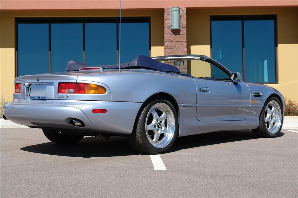 1997 ASTON MARTIN DB 7 CONVERTIBLE - Rear 3/4 - 66613