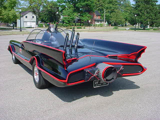 1966 CHEVROLET 2 DOOR "BATMOBILE RE-CREATION" - Rear 3/4 - 70664
