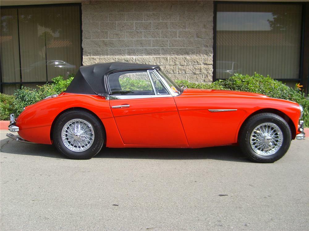 1963 AUSTIN-HEALEY 3000 MARK II BJ7 SPORTS CONVERTIBLE - Side Profile ...