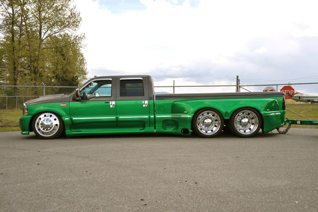 2006 FORD F-350 2WD CUSTOM TRUCK - Side Profile - 70746