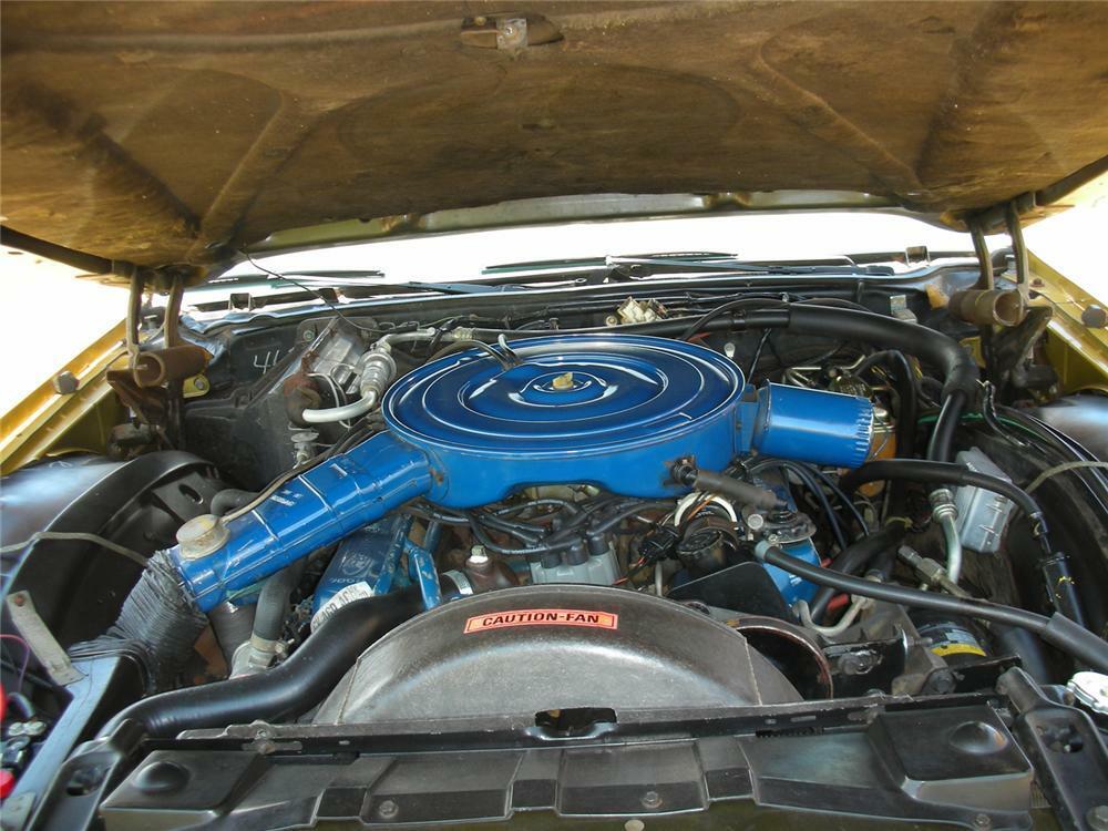 1976 LINCOLN CONTINENTAL MARK IV 2 DOOR HARDTOP - Engine - 70861