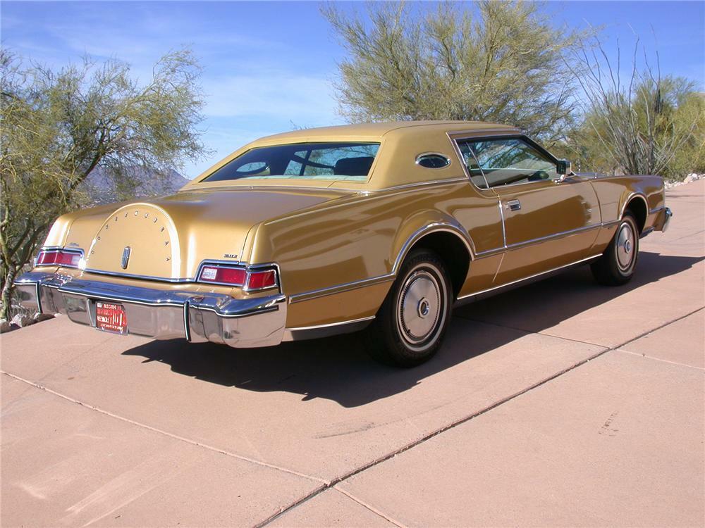 1976 LINCOLN CONTINENTAL MARK IV 2 DOOR HARDTOP - Rear 3/4 - 70861