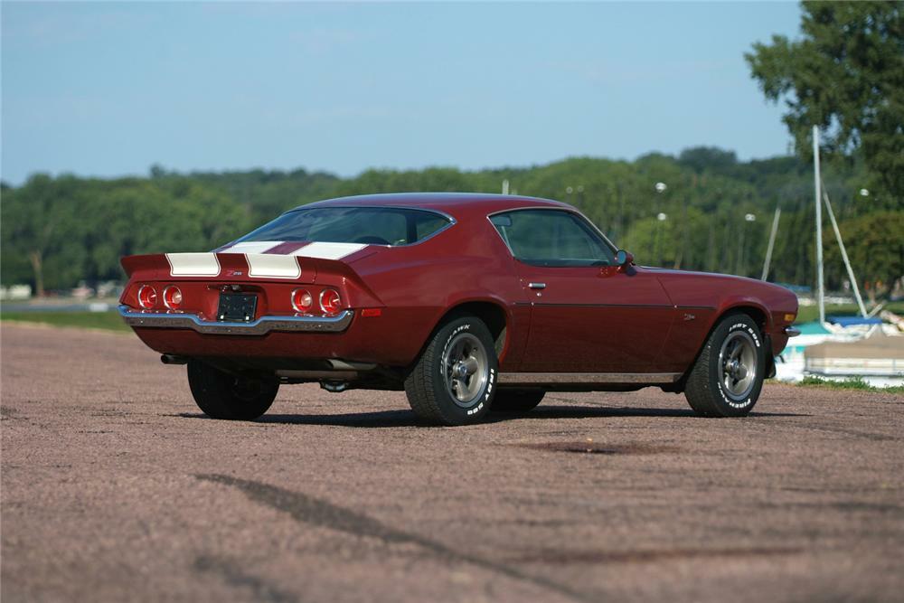 1973 CHEVROLET CAMARO Z/28 COUPE - Rear 3/4 - 70965