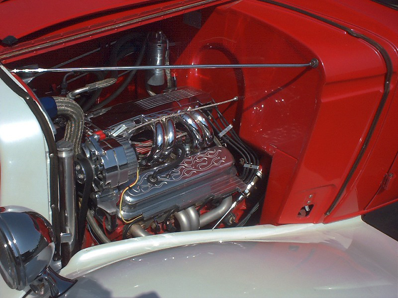 1934 CHEVROLET STREET ROD 4 DOOR SEDAN - Engine - 71094