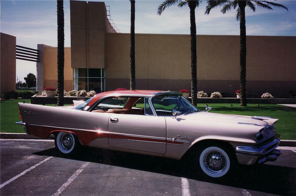 1957 DE SOTO FIREFLITE 2 DOOR HARDTOP - Side Profile - 71216