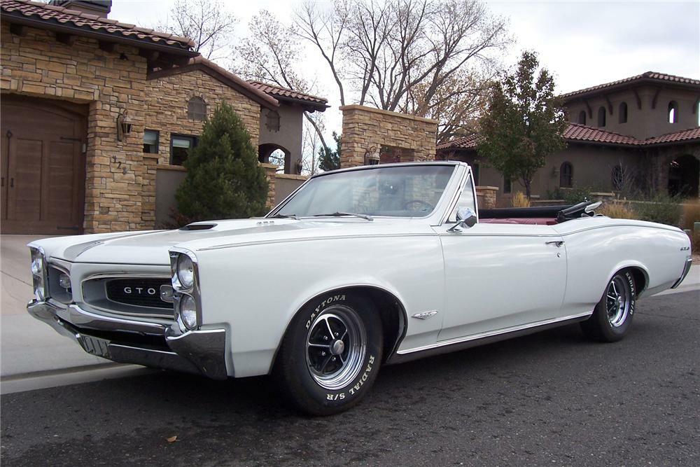 1966 PONTIAC GTO CONVERTIBLE RE-CREATION