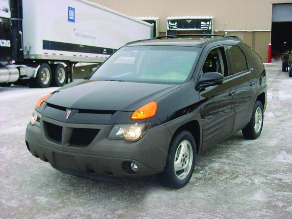 2001 PONTIAC AZTEK CROSSOVER "FIRST PRODUCTION" - Front 3/4 - 71604