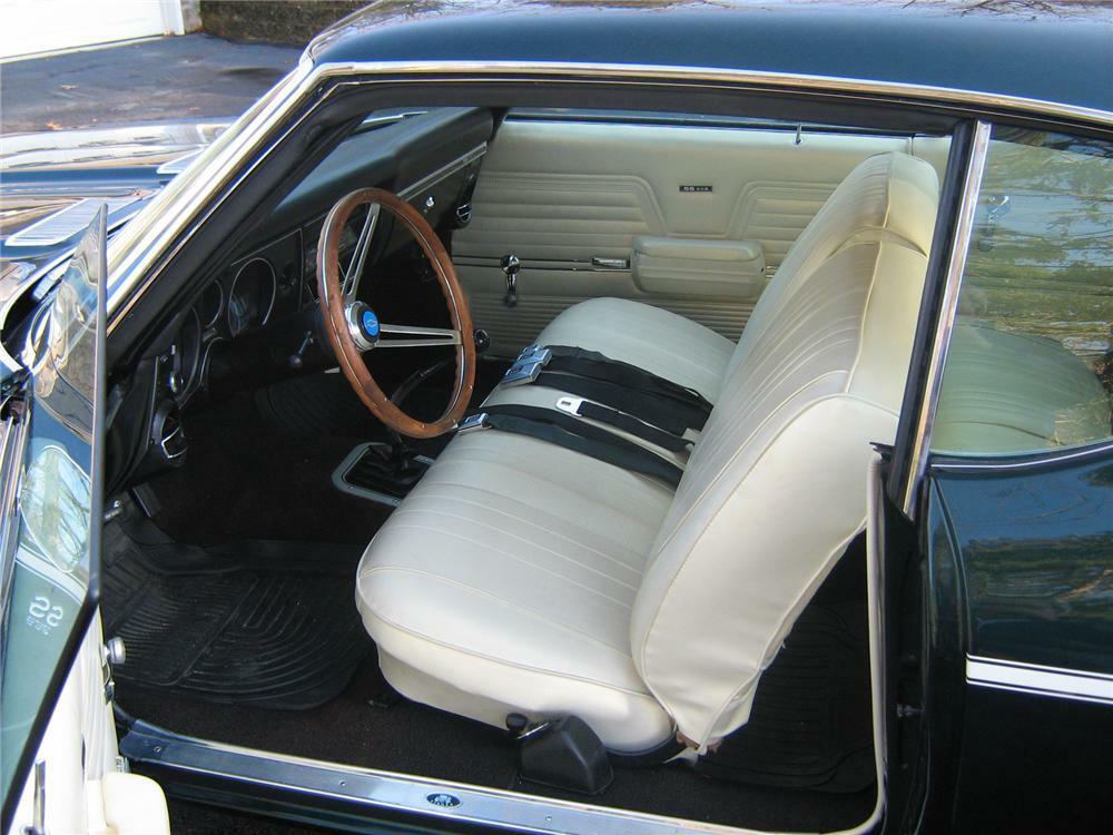 1969 Chevrolet Chevelle Ss 396 2 Door Hardtop Interior 71933