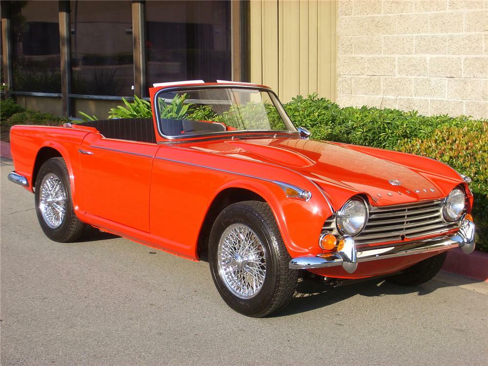 1965 TRIUMPH TR-4 A CONVERTIBLE