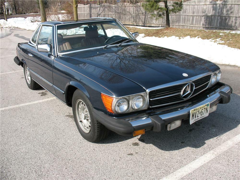 1985 MERCEDES-BENZ 380SL CONVERTIBLE