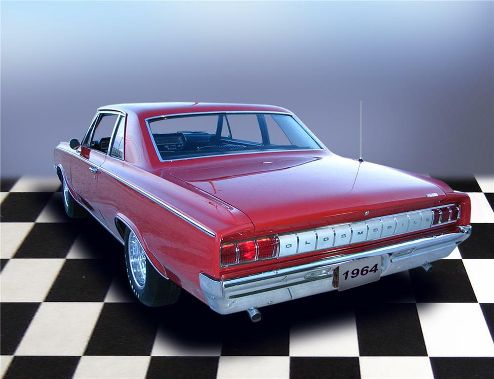 1964 OLDSMOBILE 442 COUPE - Rear 3/4 - 79188