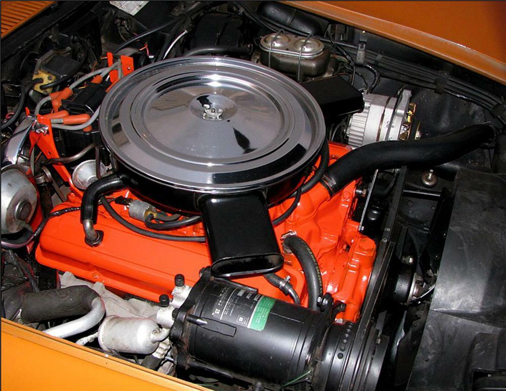 1972 CHEVROLET CORVETTE COUPE - Engine - 79189