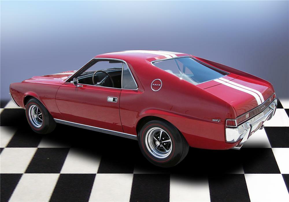 1968 AMERICAN MOTORS AMX 2 DOOR SPORT COUPE - Rear 3/4 - 79199