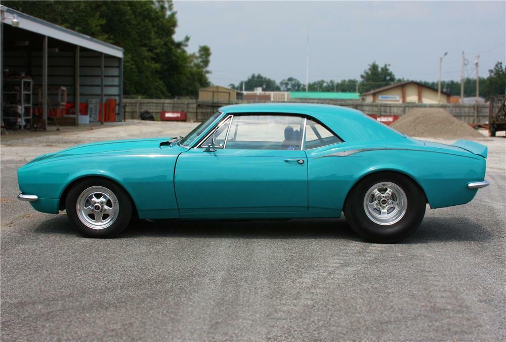 1967 CHEVROLET CAMARO PRO-STREET COUPE - Side Profile - 79605