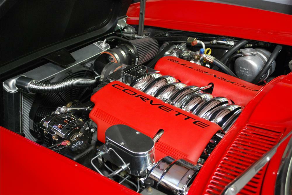 1965 CHEVROLET CORVETTE CUSTOM CONVERTIBLE - Engine - 81077
