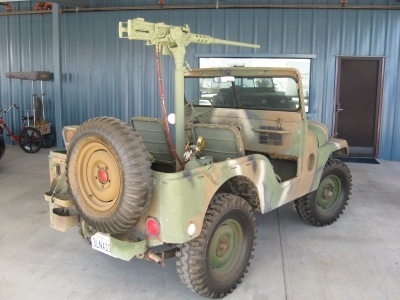 1952 WILLYS JEEP OPEN BODY WWII - Rear 3/4 - 81249