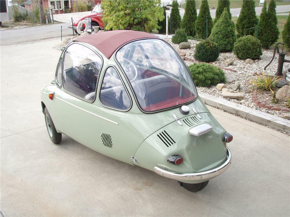 1962 HEINKEL TROJAN 200 COUPE - Rear 3/4 - 81342