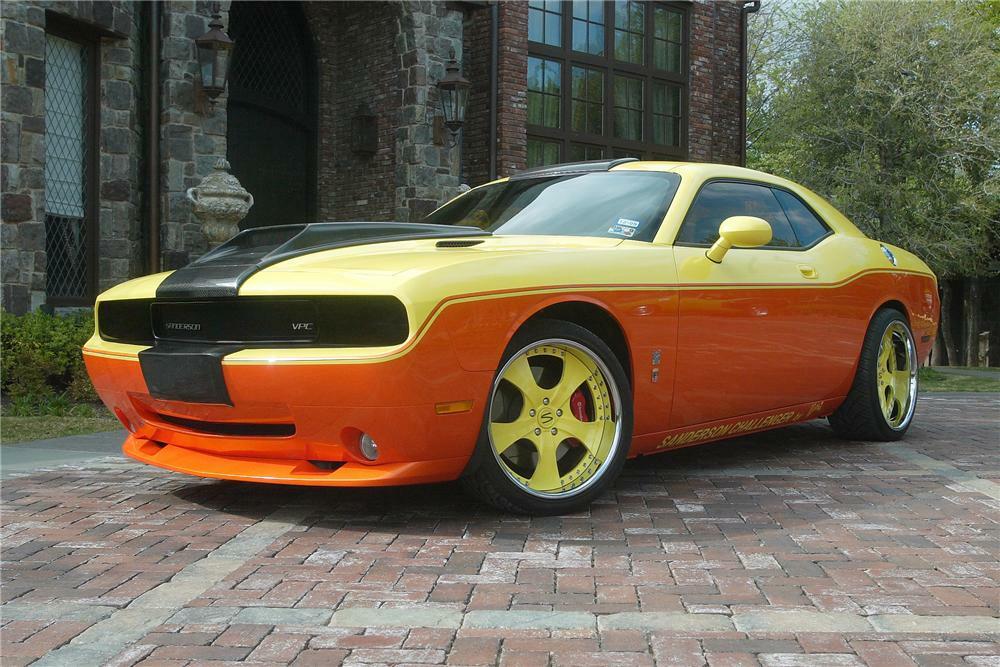 2008 DODGE CHALLENGER CUSTOM COUPE - Front 3/4 - 81608