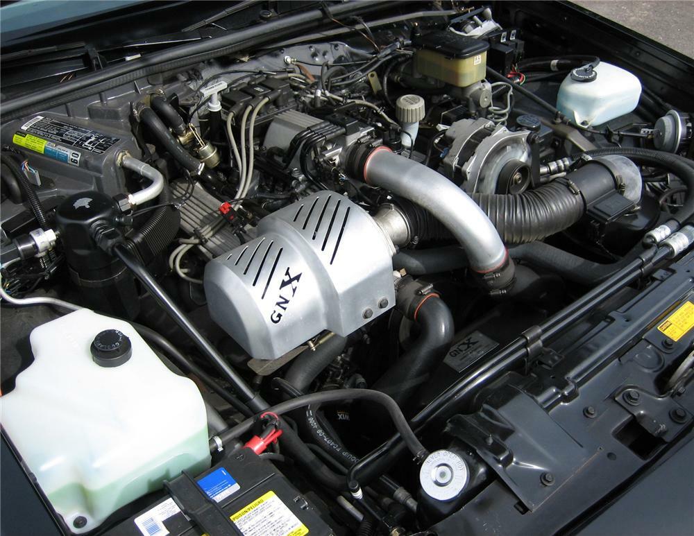 1987 BUICK GNX 2 DOOR HARDTOP - Engine - 81836
