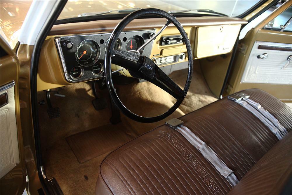 1970 CHEVROLET C-10 LONG BOX PICKUP - Interior - 81971