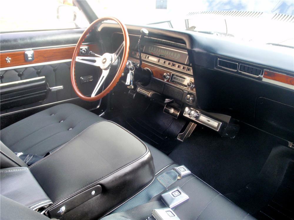 1969 CHEVROLET CAPRICE 2 DOOR HARDTOP - Interior - 81982