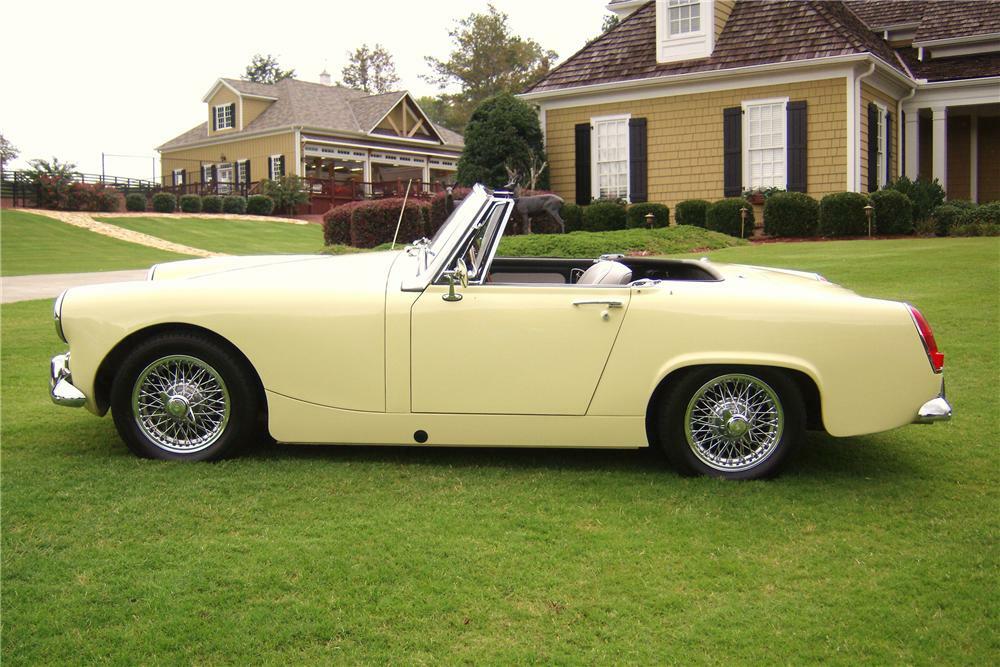 1966 MG MIDGET CONVERTIBLE - Side Profile - 82008
