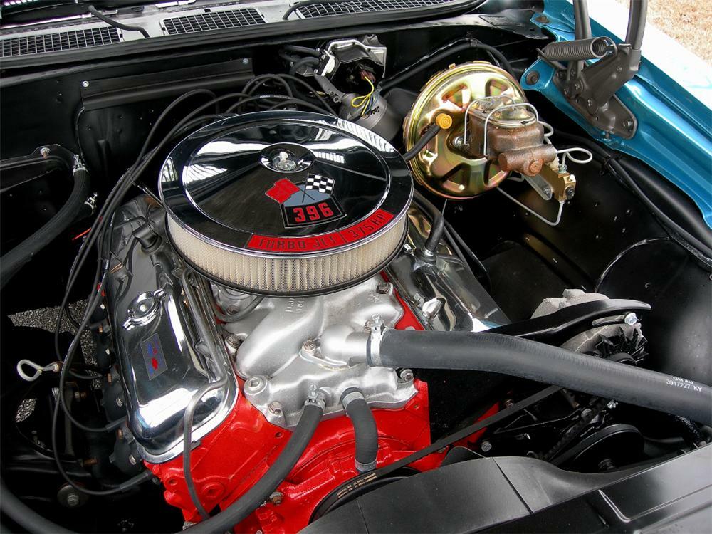 1968 CHEVROLET CHEVELLE 2 DOOR COUPE - Engine - 88845