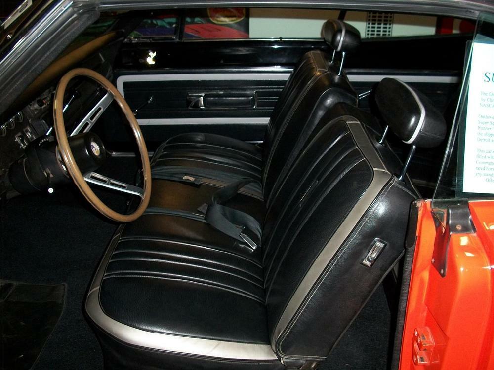 1970 PLYMOUTH SUPERBIRD 2 DOOR COUPE - Interior - 88917