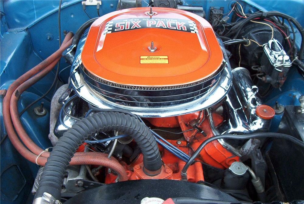 1970 PLYMOUTH SUPERBIRD 2 DOOR HARDTOP - Engine - 89102