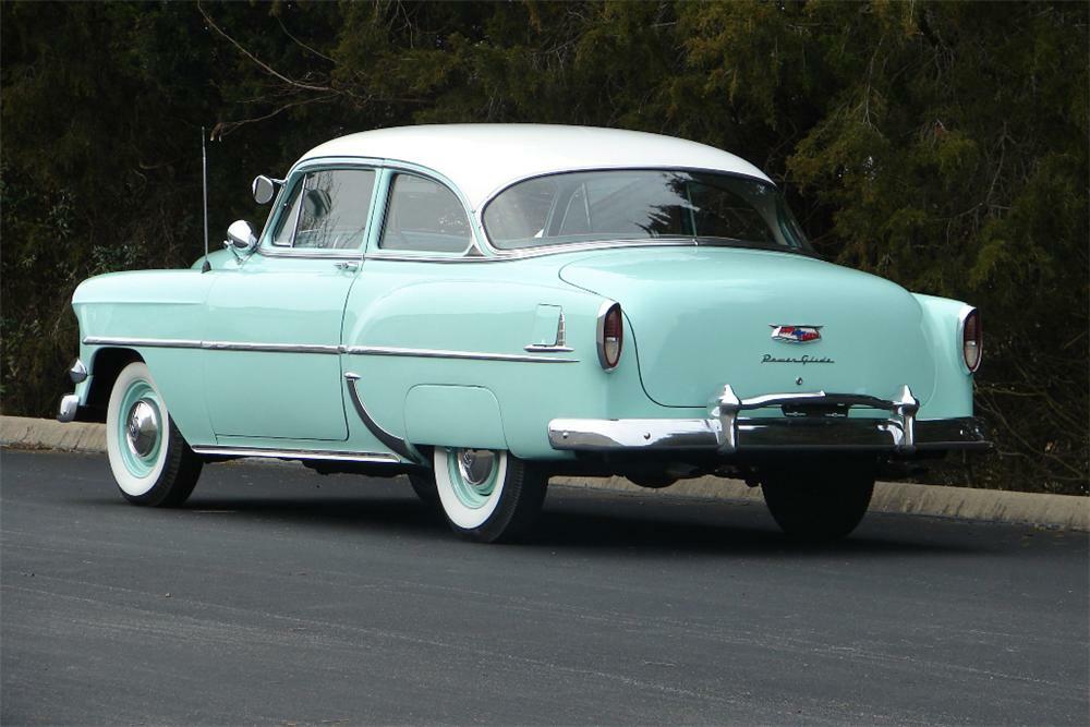 1954 CHEVROLET 210 2 DOOR SEDAN - Rear 3/4 - 89320