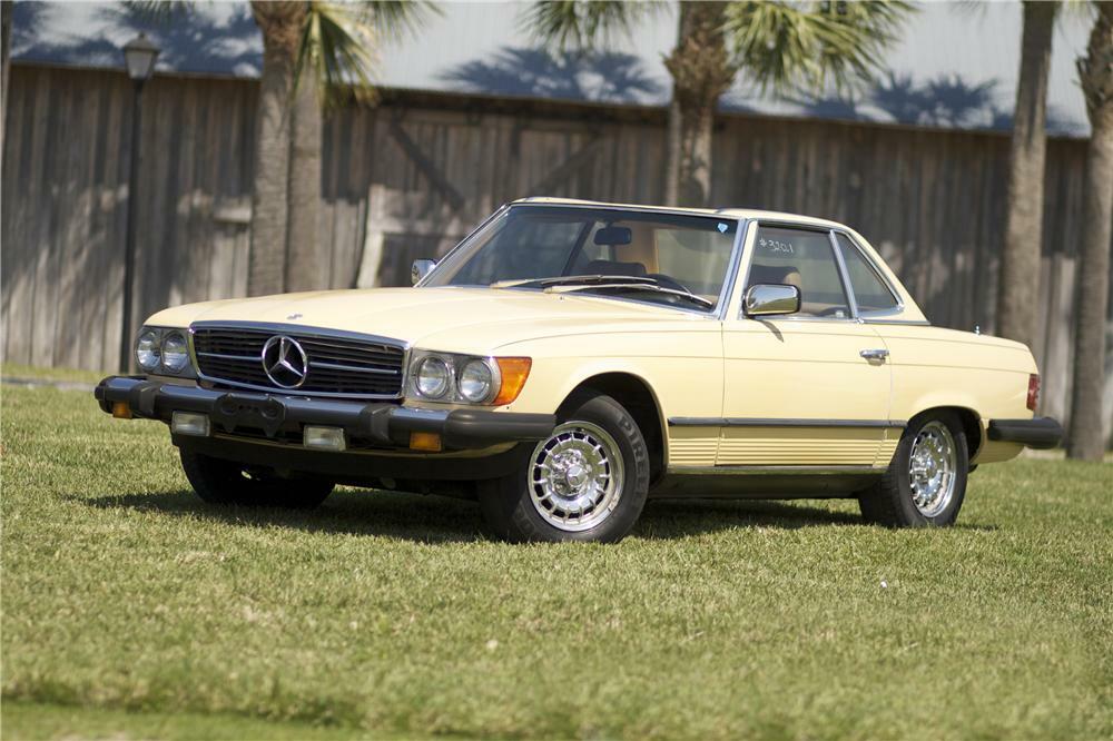 1980 MERCEDES-BENZ 450SL CONVERTIBLE