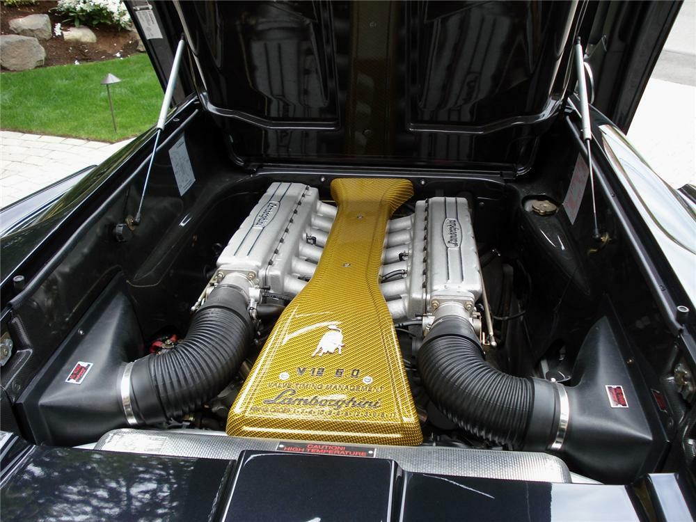 2001 LAMBORGHINI DIABLO VT COUPE - Engine - 90937