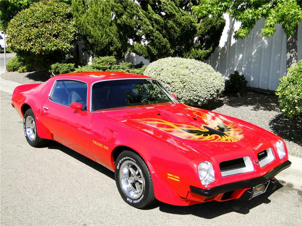 1974 PONTIAC FIREBIRD TRANS AM COUPE - Front 3/4 - 91096