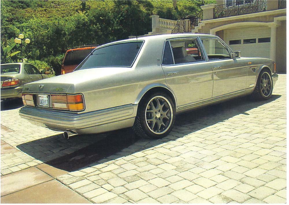 1997 BENTLEY TURBO R 400 SEDAN - Rear 3/4 - 92495