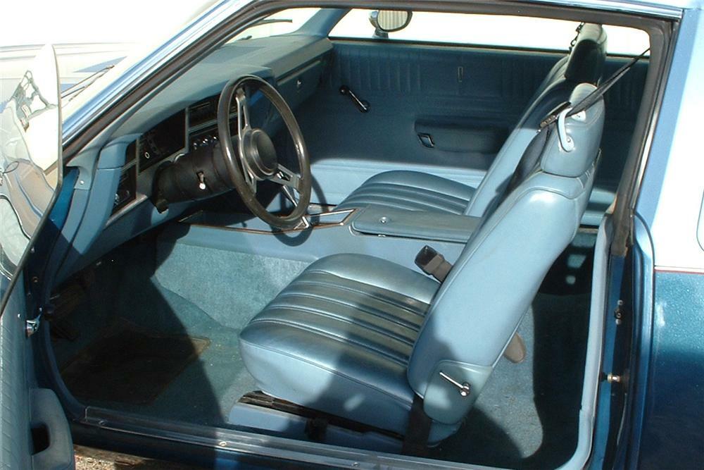 1978 PLYMOUTH VOLARE 2 DOOR RICHARD PETTY KIT CAR - Interior - 93246