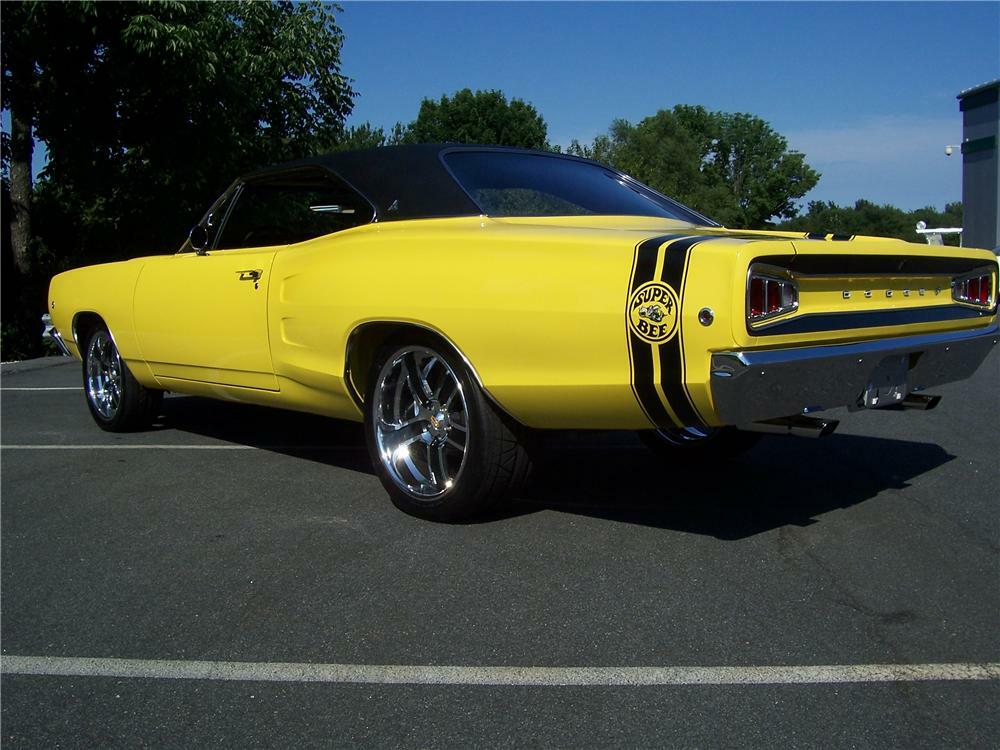 1968 DODGE CORONET SUPERBEE RE-CREATION - Rear 3/4 - 93265